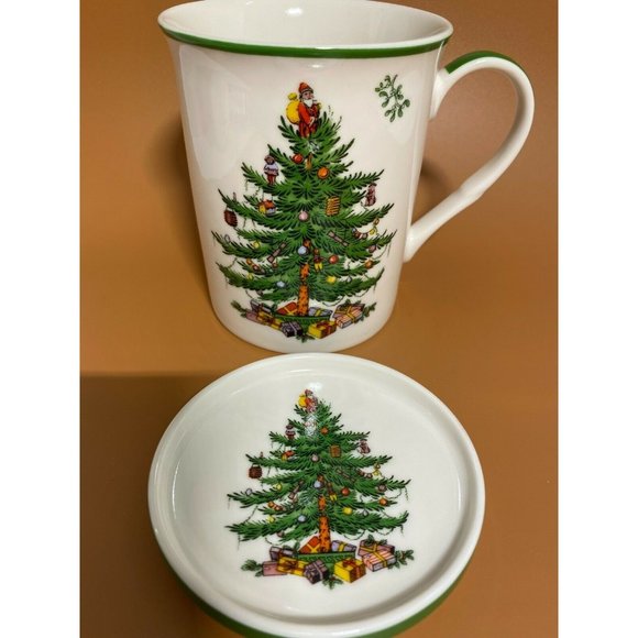 Spode | Holiday | Spode Christmas Tree Holiday Coffee Tea Mug And ...
